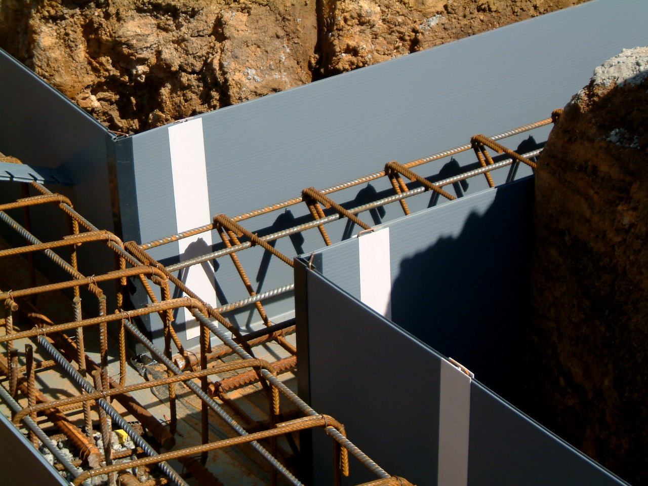 Sideform 8m Corex - Permanent Formwork for Ground Beams