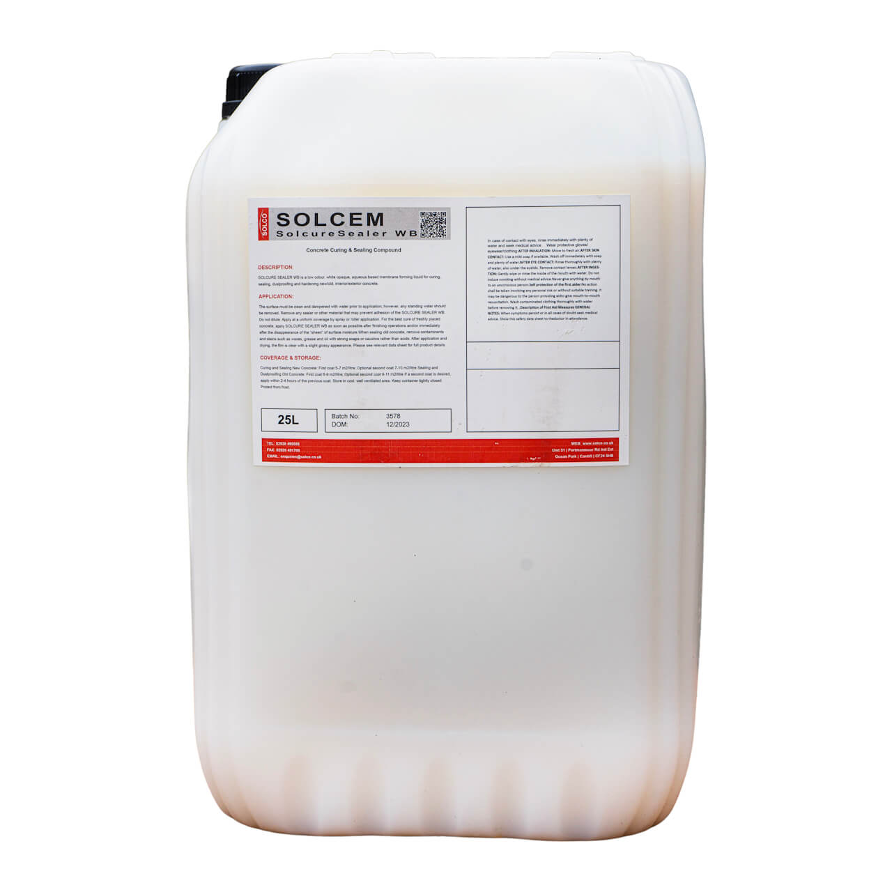 Concrete Sealing Compound (25L) | Next Day Steel Ltd