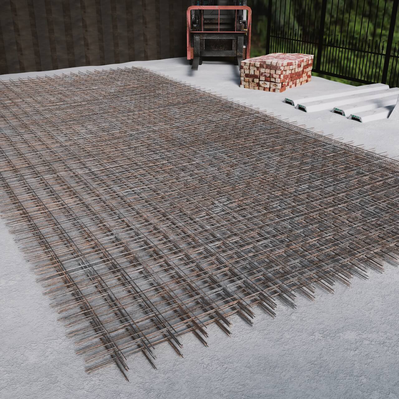 D49 Reinforcement Wrapping Mesh - 4.8m x 2.4m x 2.5mm | Next Day Steel Ltd