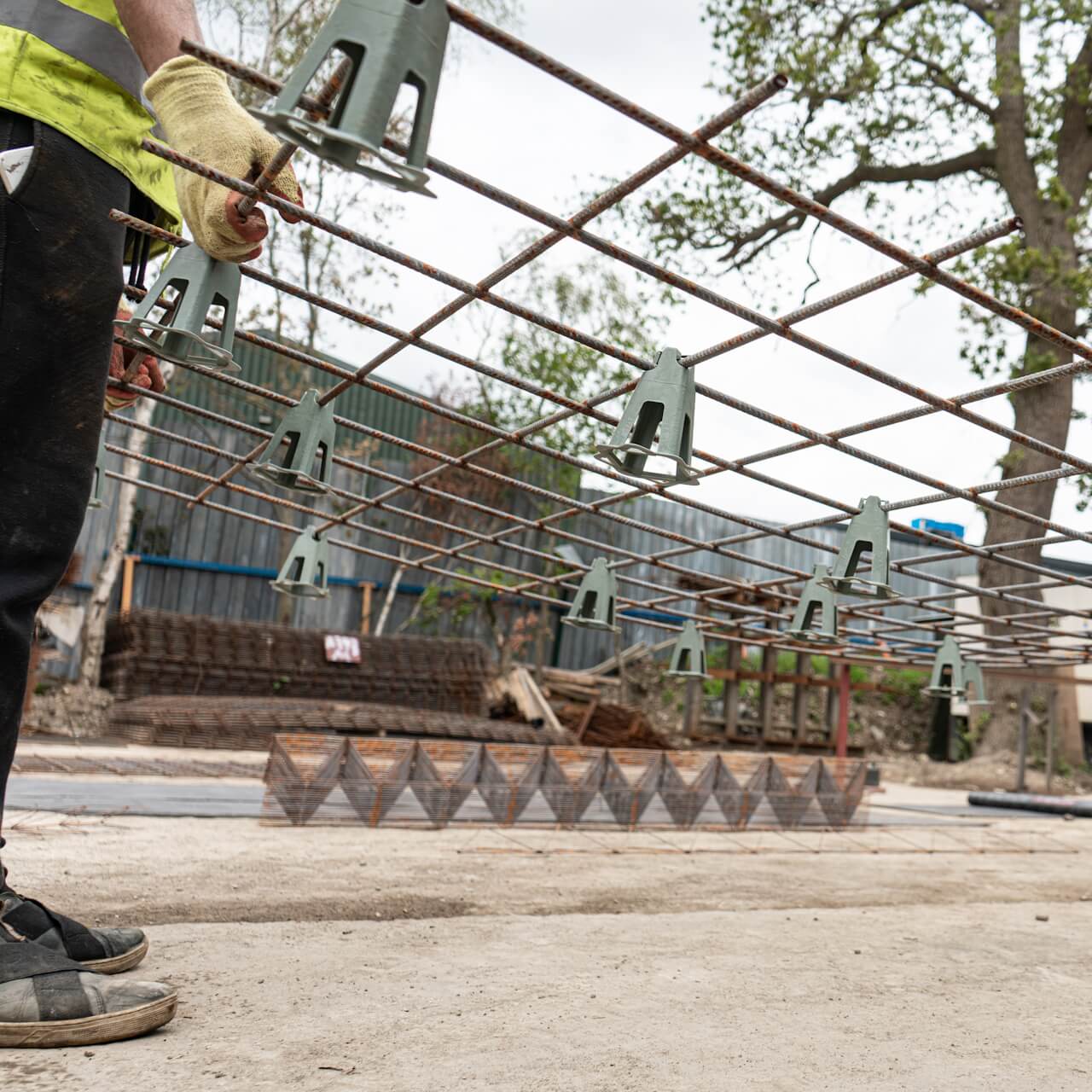 Plastic Mesh Spacers | Next Day Steel Ltd